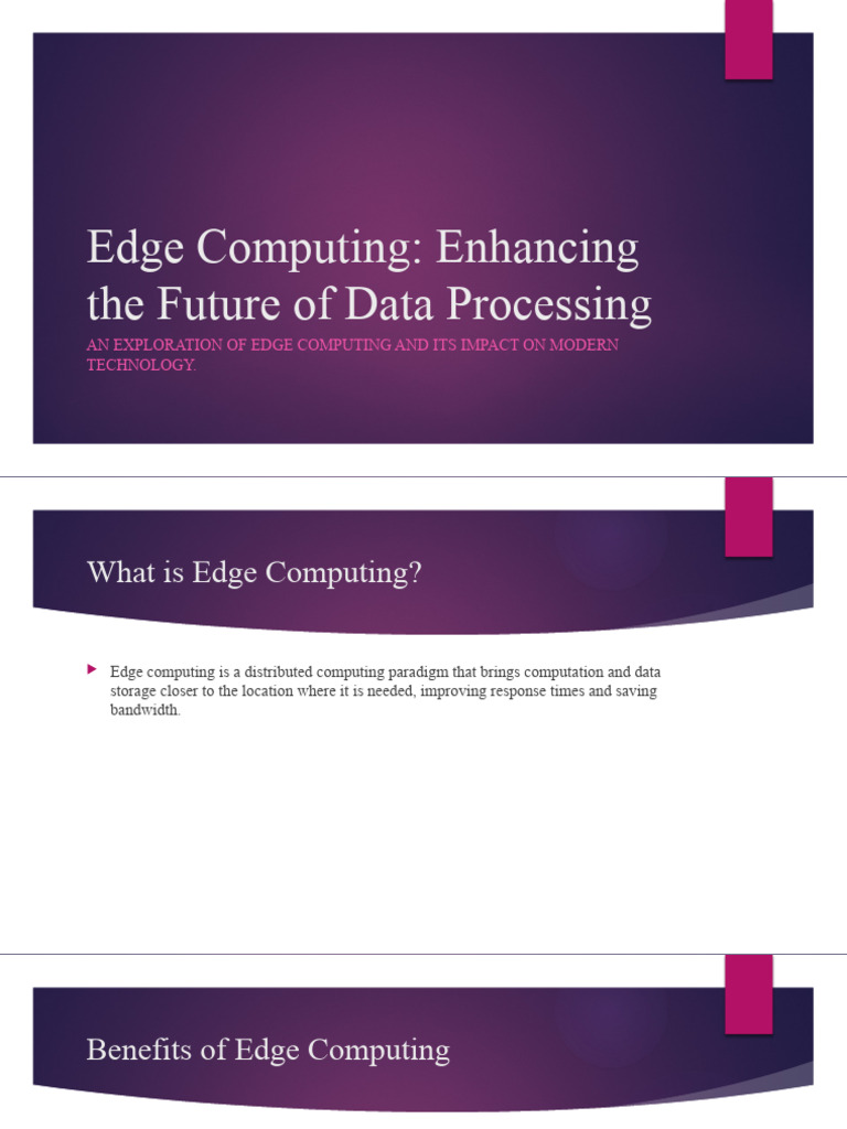 Edge Computing | PDF | Computing | Distributed Computing Architecture