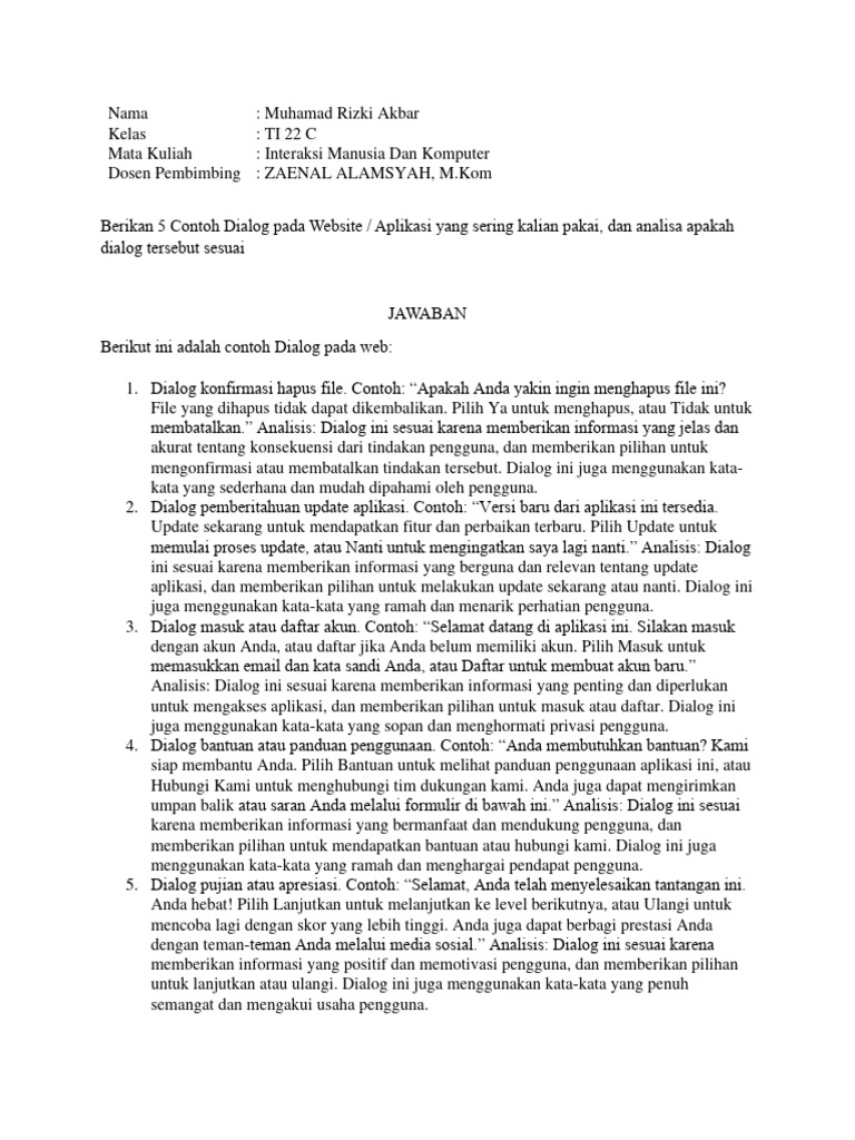 Muhamad Rizki Akbar - IMK11 | PDF