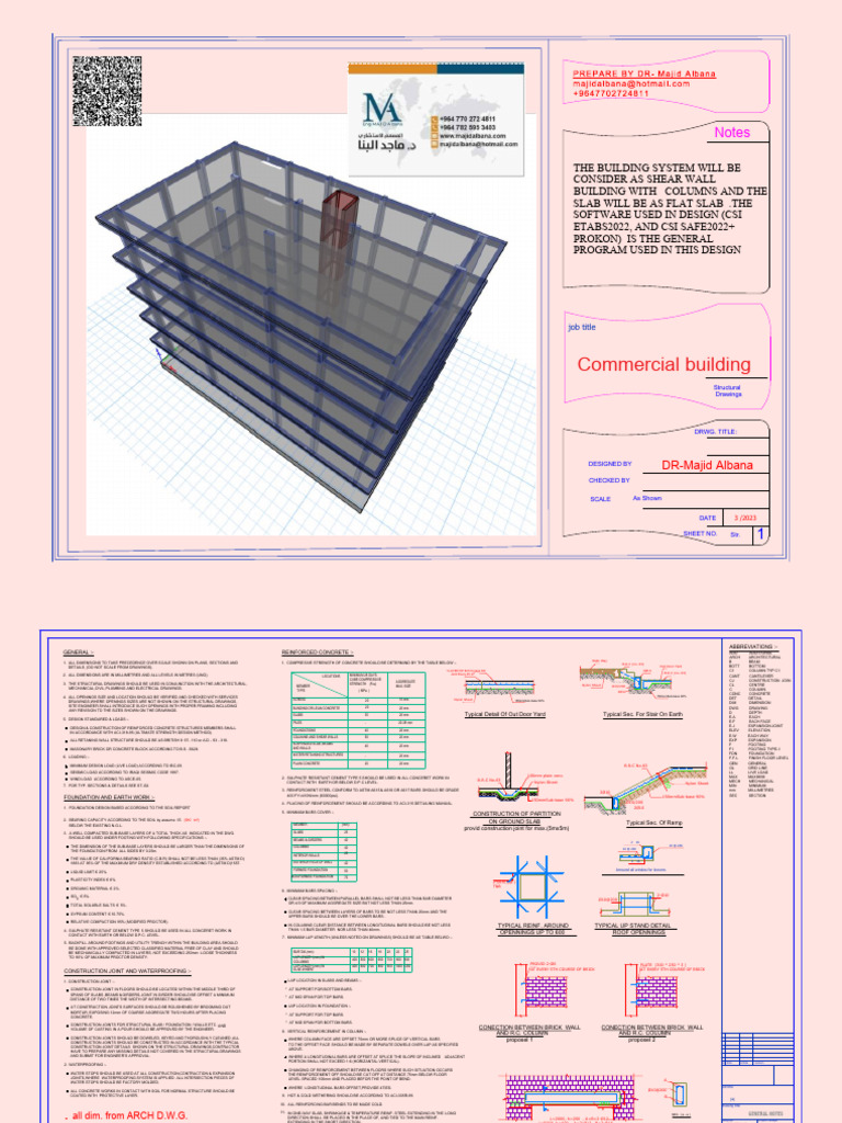 5th Floor Building | PDF | Concrete | Foundation (Engineering)