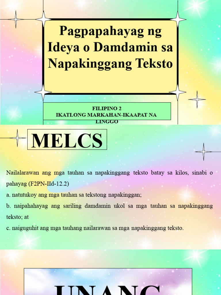 Filipino PPT Q3W4 | PDF