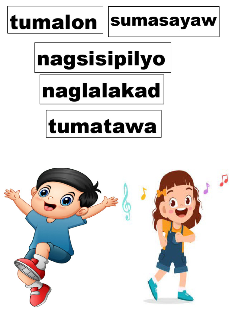 Cot Filipino 3 Pandiwa Pdf