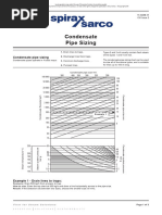Condensate Line Sizing | PDF
