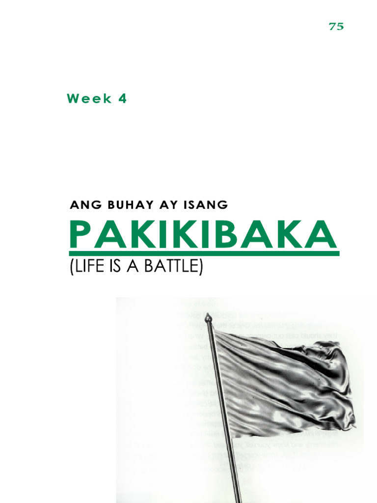 Week 4 Tagalog | PDF