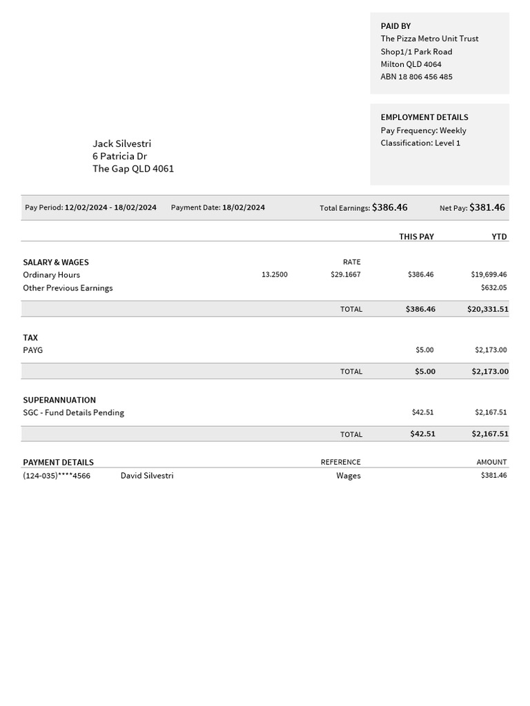 Payslip - 2024-02-19T161027.026 | PDF