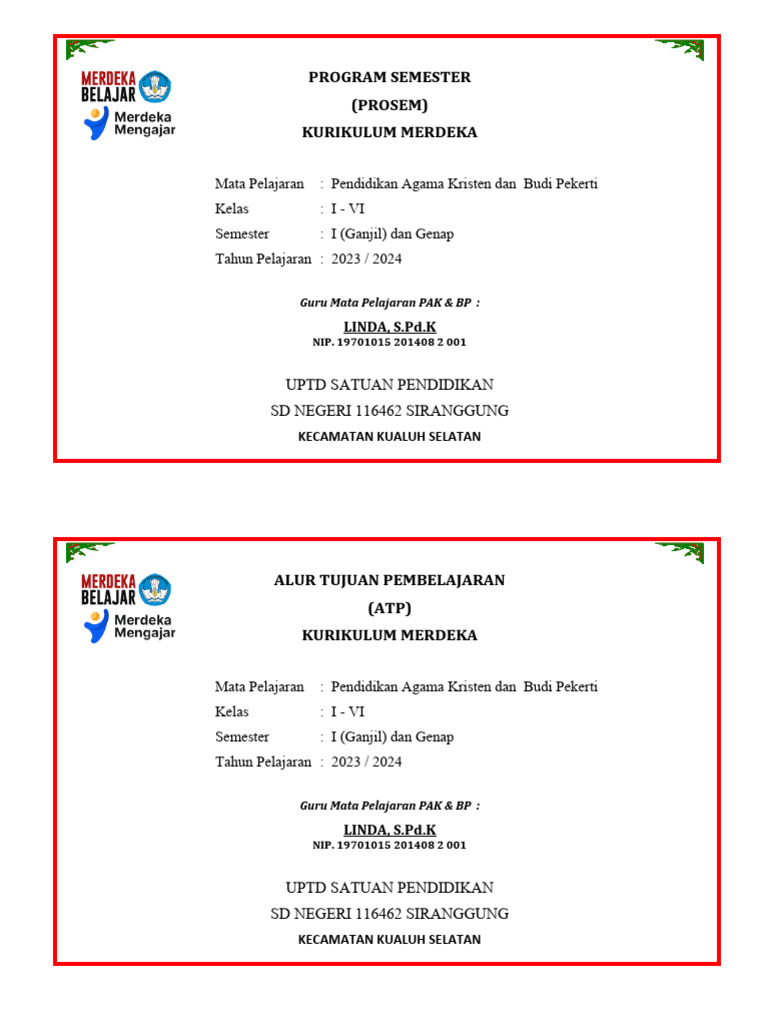 Sampul Pak Kumer 2024 Land | PDF