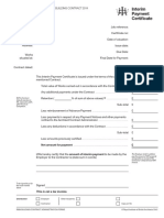 Progress Claim Template | PDF