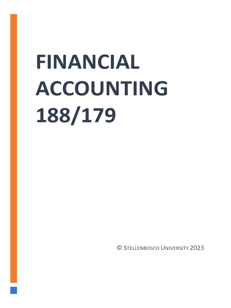 Fin Acc Textbook | PDF | Equity (Finance) | International Financial Reporting Standards