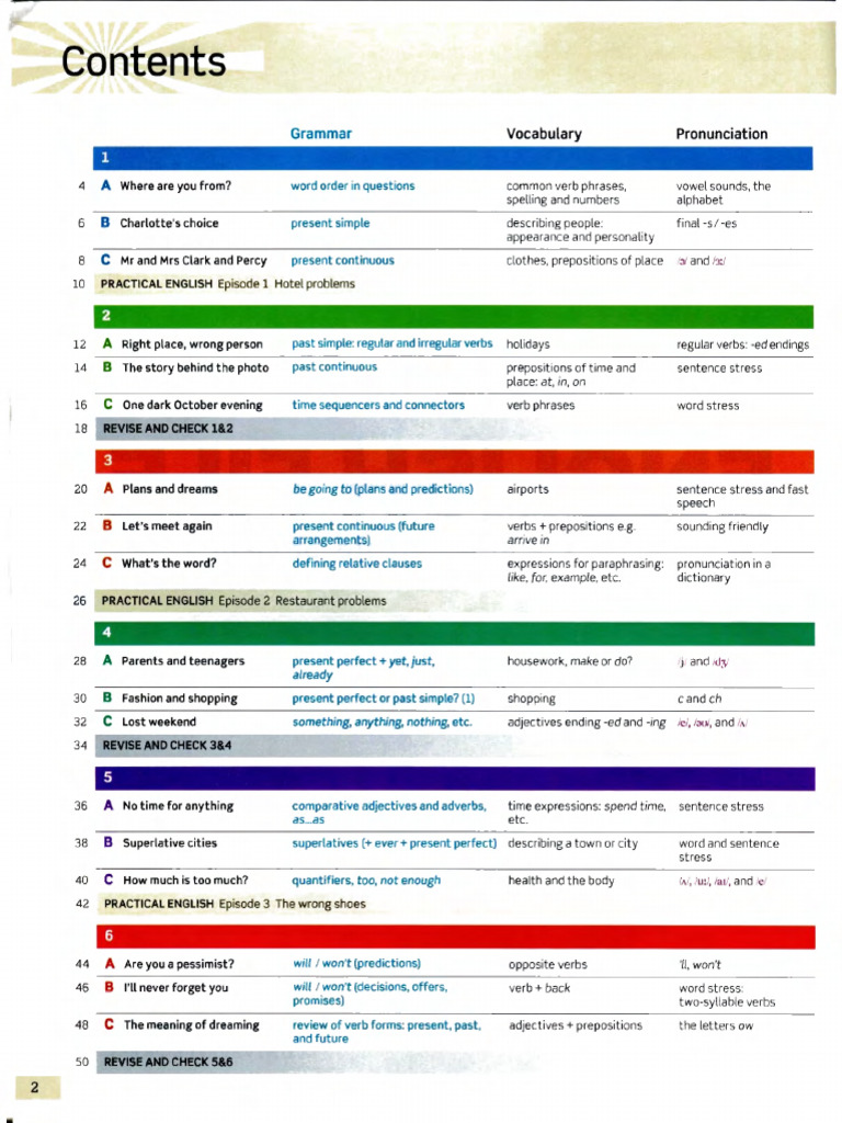 Student's Book 4 | PDF | English Language | Verb