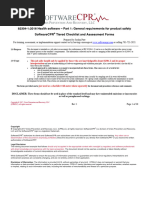 IEC62304 Template Software Development Plan V1 0 | PDF | Software ...