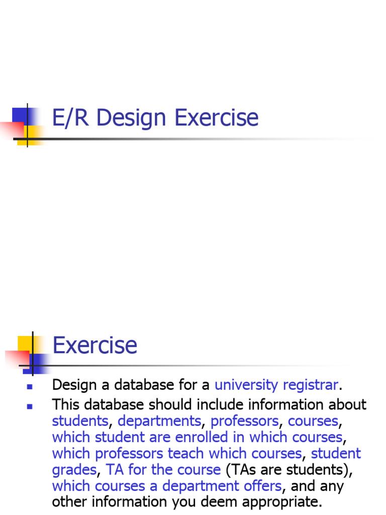 Tutorial 4 Part2 ER Design | PDF | Teaching Assistant | Teaching