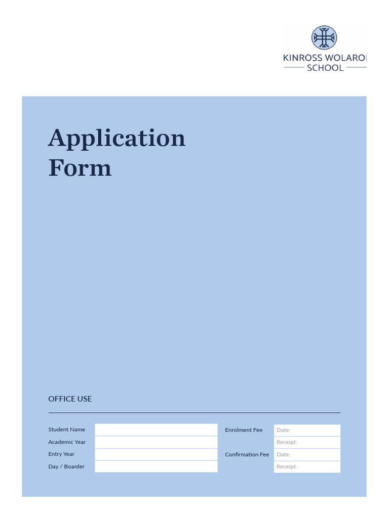 Application Form 2020 | Download Free PDF | Fee | Caregiver