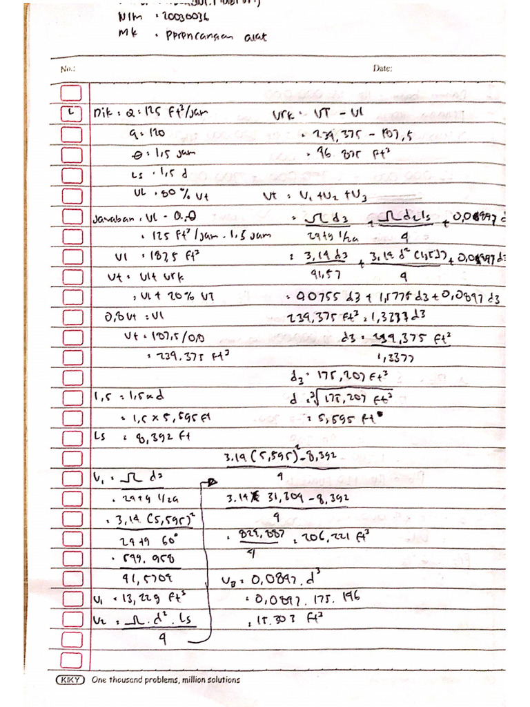 Tugas SP Perencanaan Alat Saidul | PDF