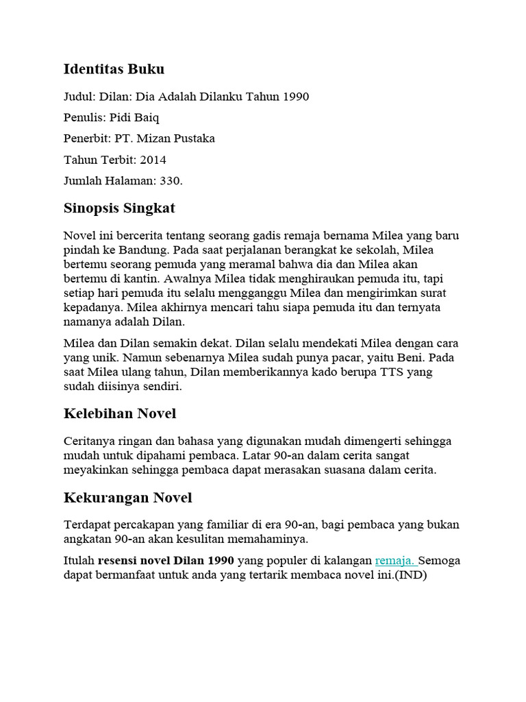 Identitas Buku | PDF