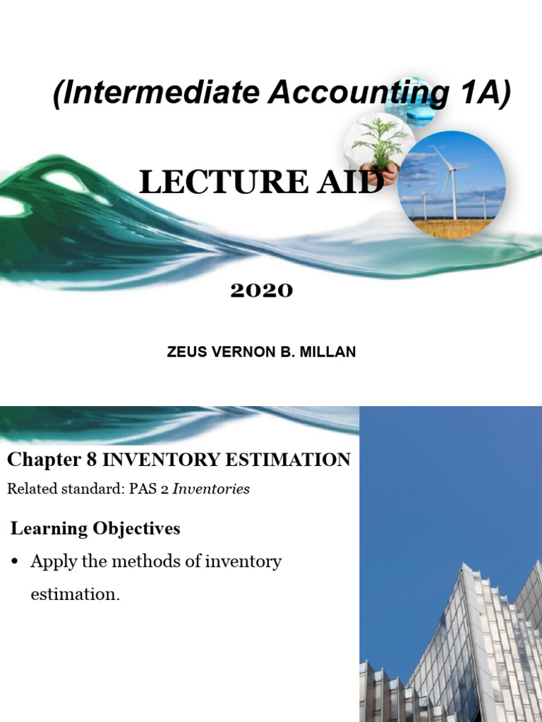 Chapter 8 Inventory Estimation | PDF | Business | Finance & Money Management