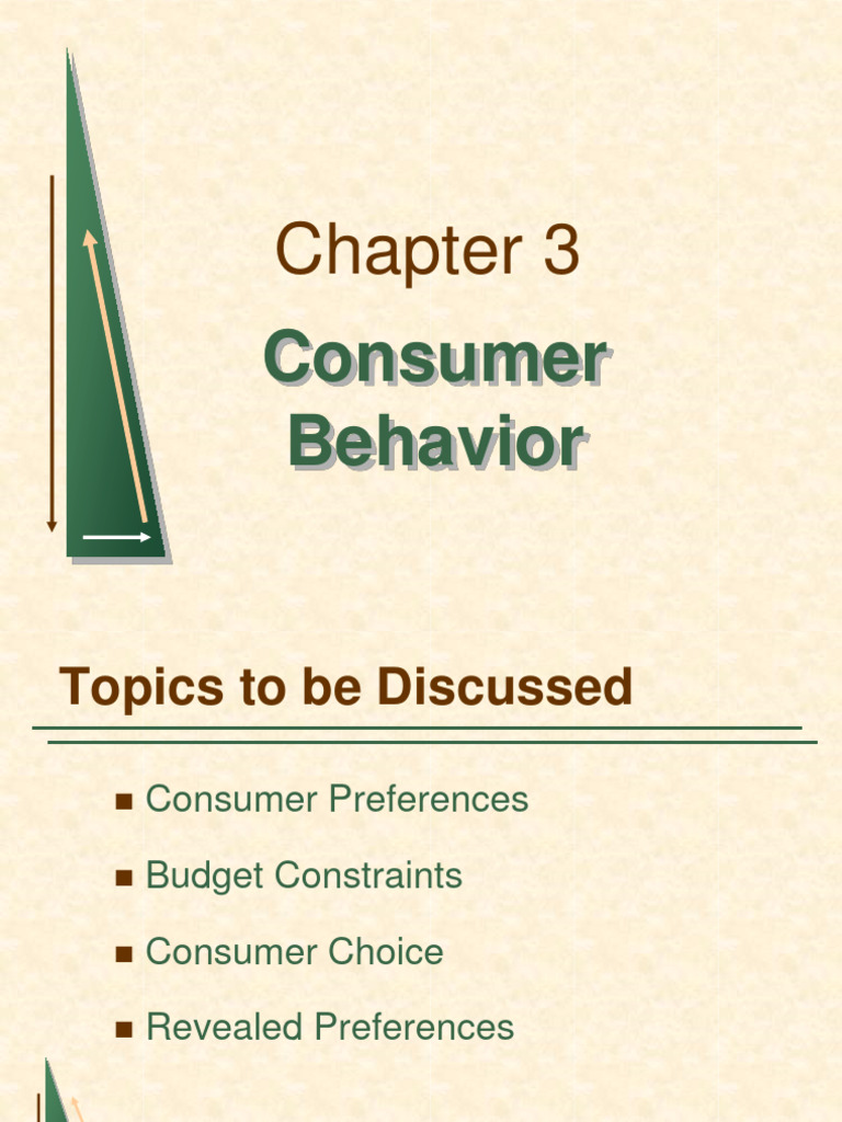 Economics Chapter - 3 PGF | PDF | Utility | Marginal Utility