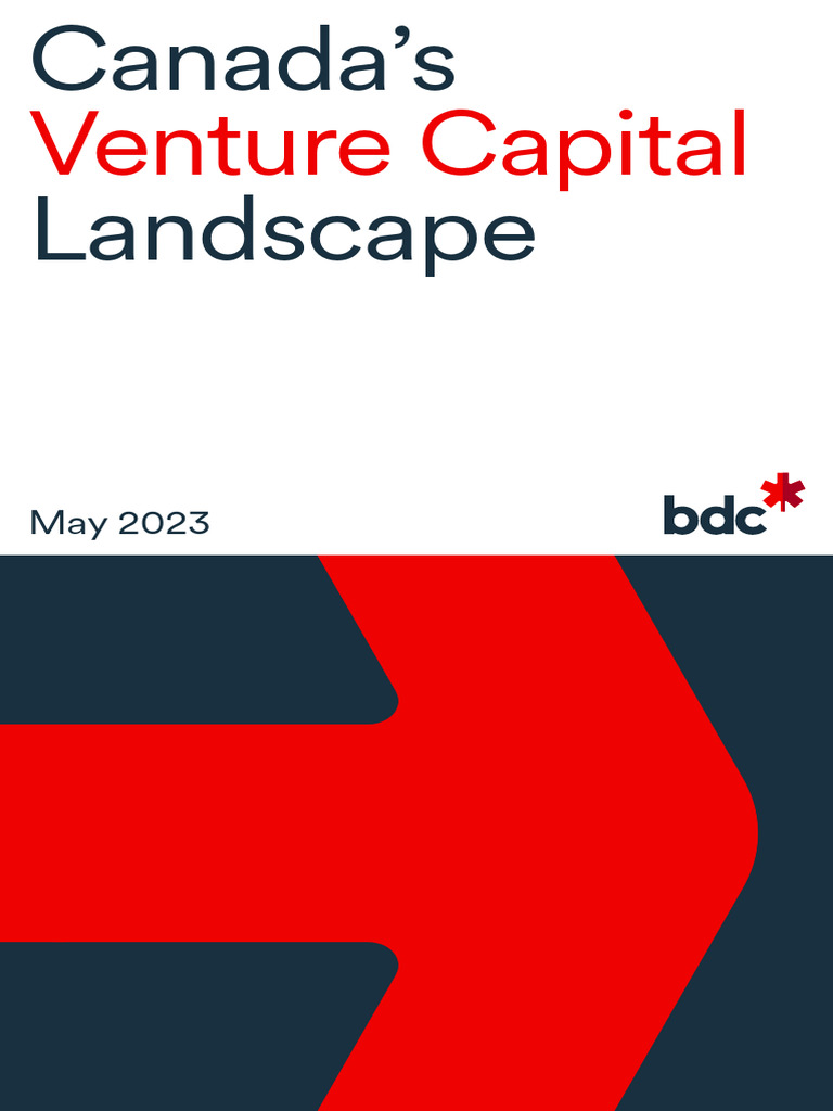 Report Canada Venture Capital Landscape 2023 | PDF | Venture Capital ...
