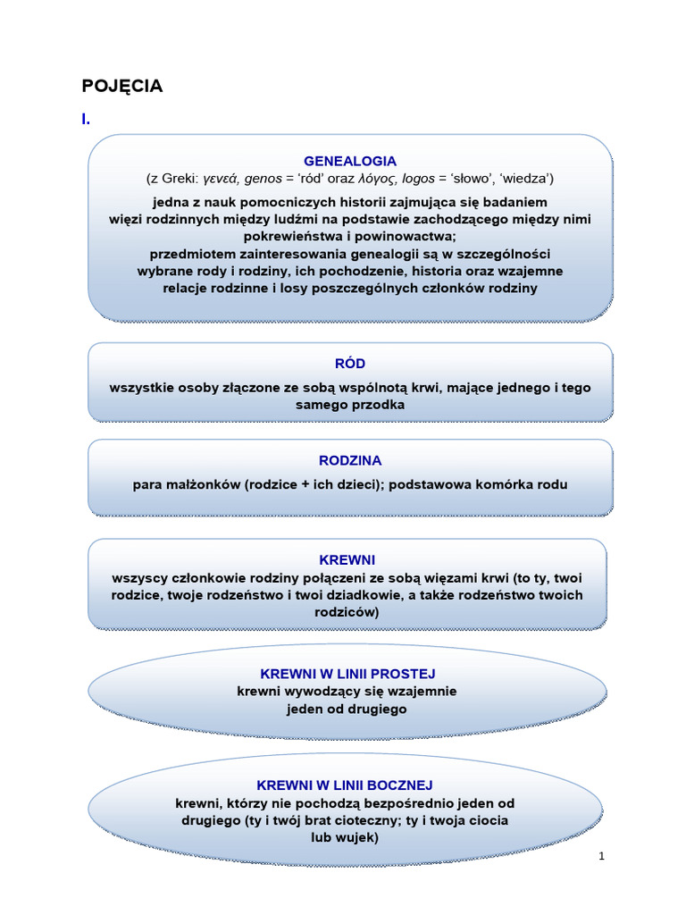 1 Genealogia Pojecia | PDF