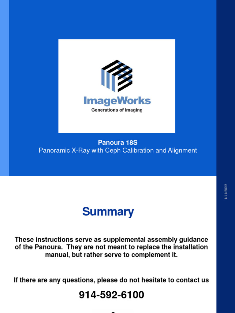 Panoura-18s-with-ceph-calibration-and-alignment-quick-guide | PDF | Proprietary Software | Computing
