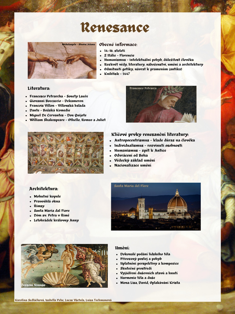 White Renaissance Poster | PDF