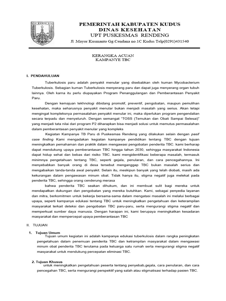 Kak Kampanye TBC | PDF
