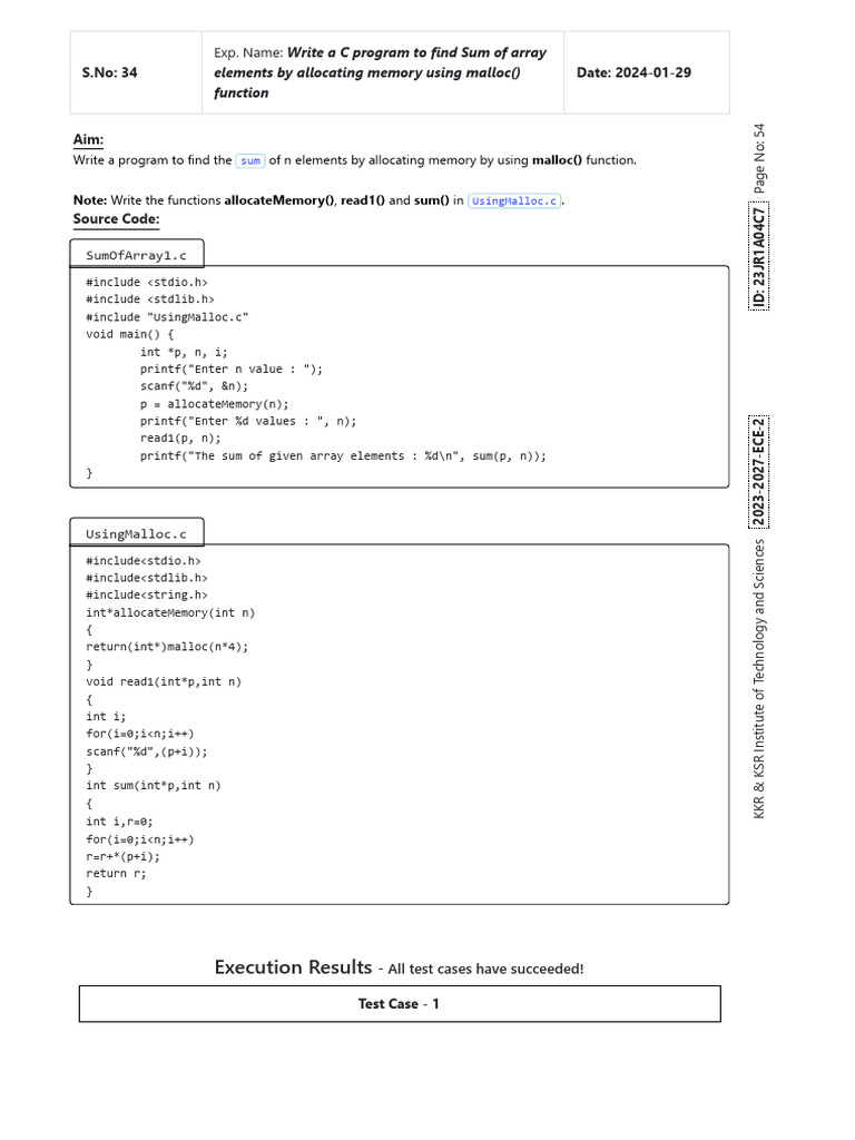 Lab Record Download Size | PDF | Computing | Computer Programming