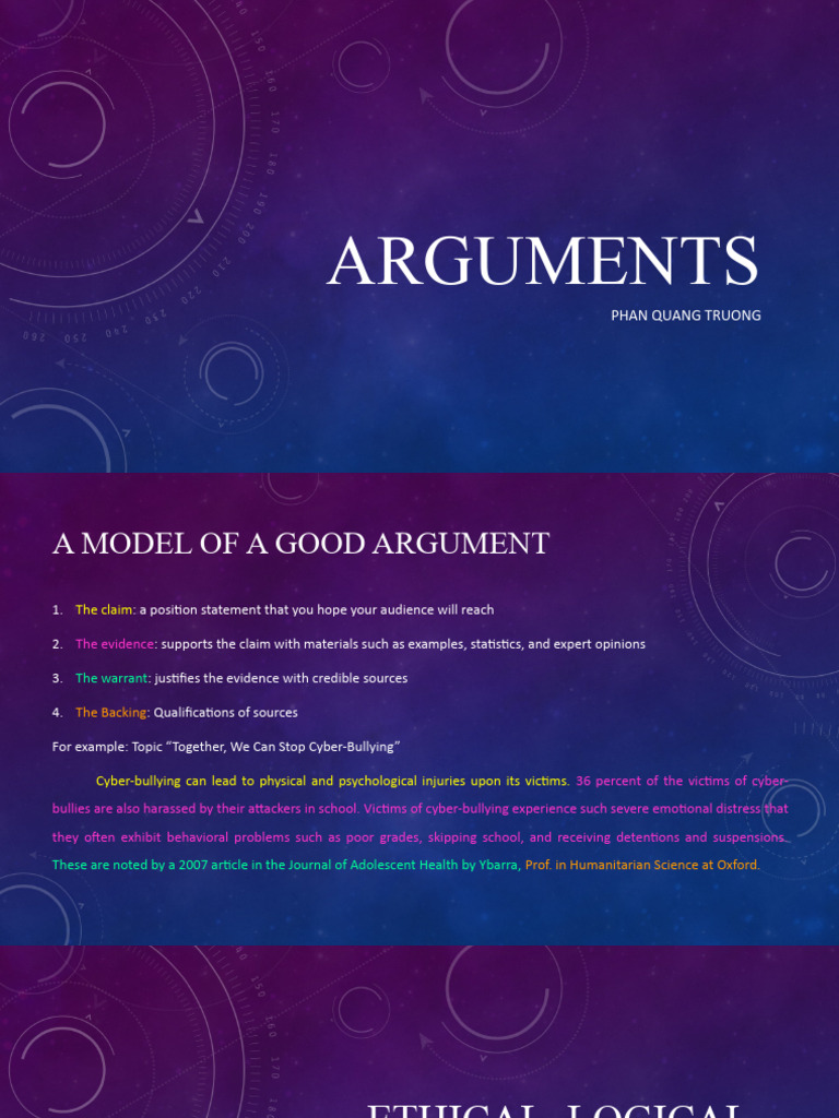 Elements of Effective Arguments | PDF | Credibility | Cyberbullying