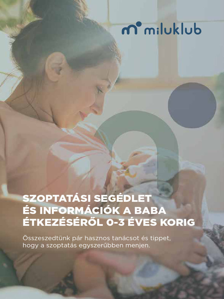 Miluklub Szoptatasi Kezikonyv | PDF