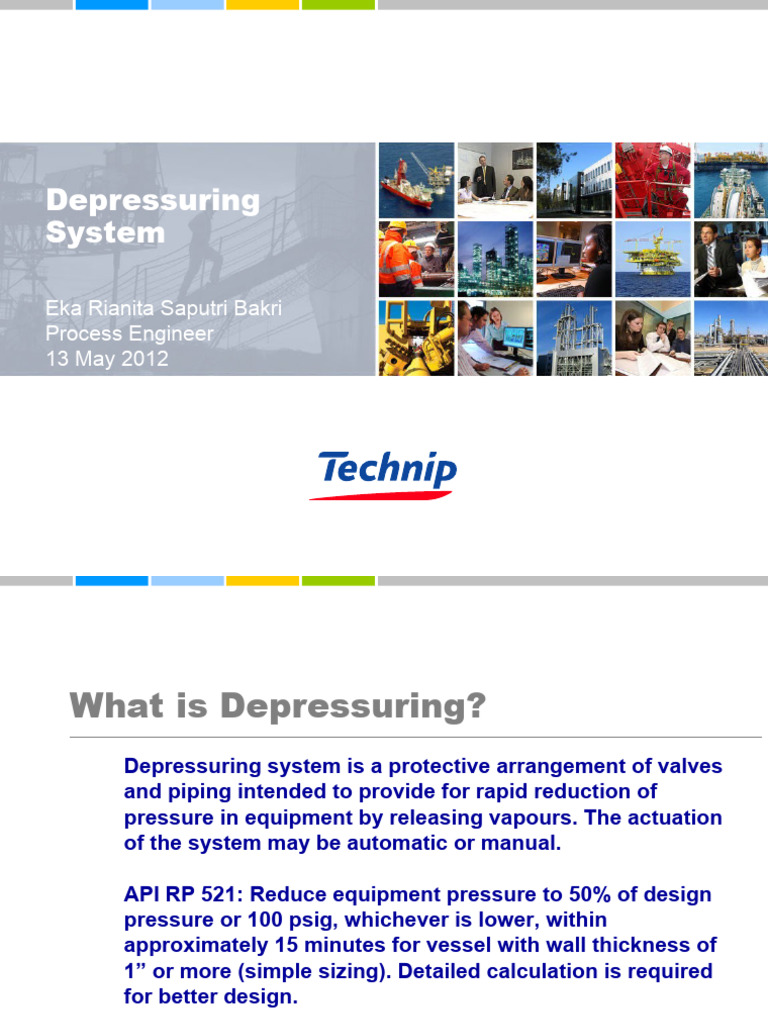 Depressuring | Download Free PDF | Pressure | Valve