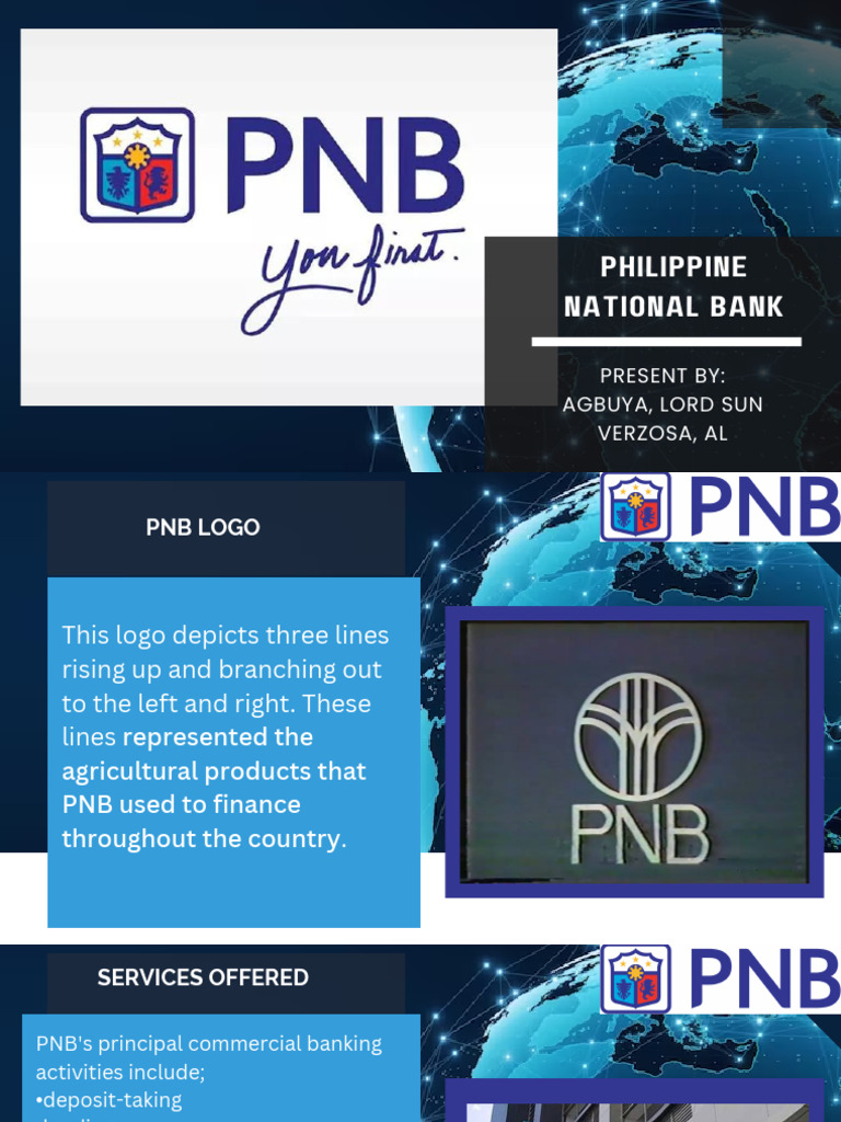 PNB: History, Services, and Vision | PDF | Banks | Business