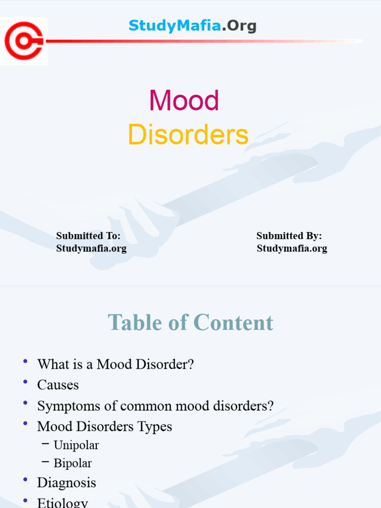 Mood Disorders | PDF | Bipolar Disorder | Mania
