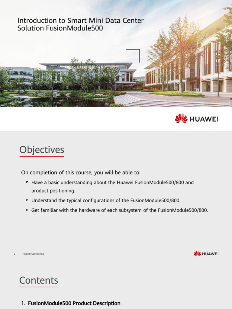 01 Introduction To Smart Mini and Small Data Center Solution ...