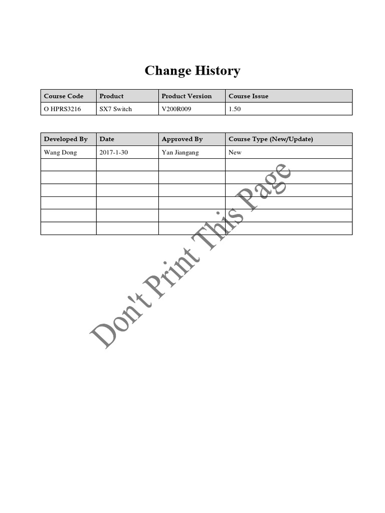 OHPRS3226 Hands-On Exercise Guide To STP RSTP MSTP ISSUE 2.00 | PDF ...