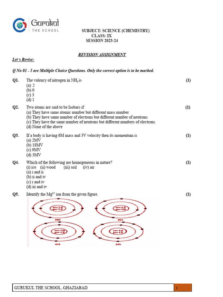 Copy of 9_SC_PRACTICE_WORKSHEET_CH_09 | PDF