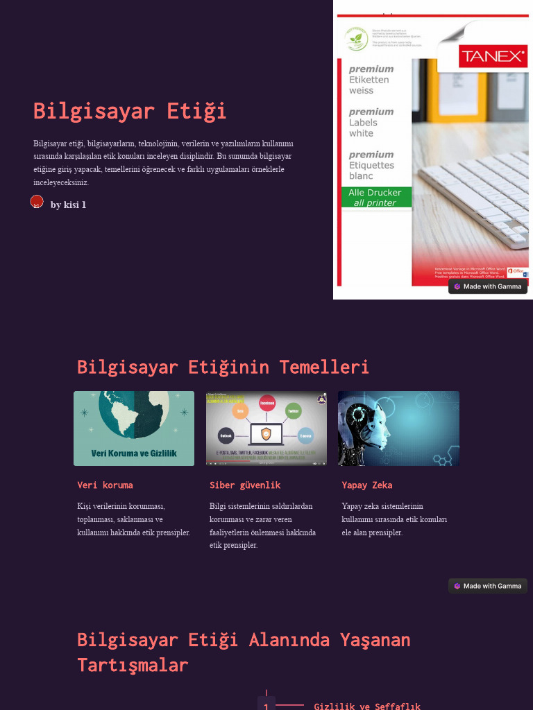 Bilgisayar-Etigi | PDF