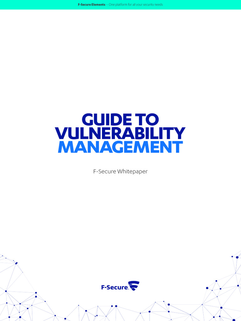 Guide To Vulnerability Management 1668341881 | PDF | Security | Computer Security