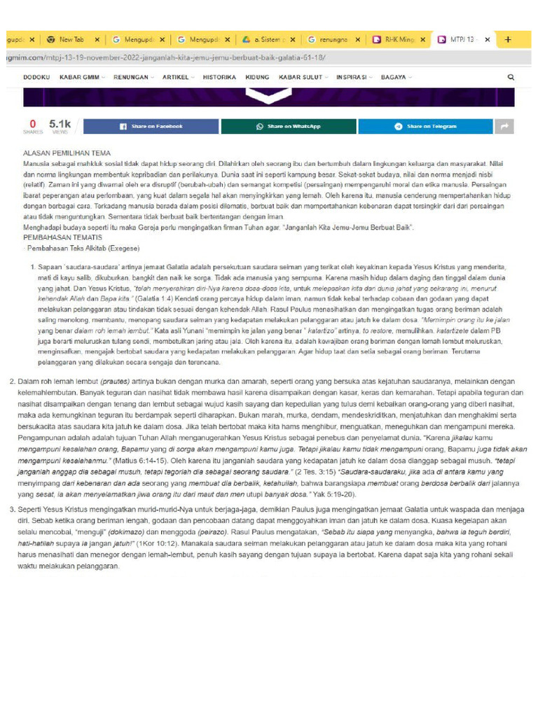 Renungan November | PDF