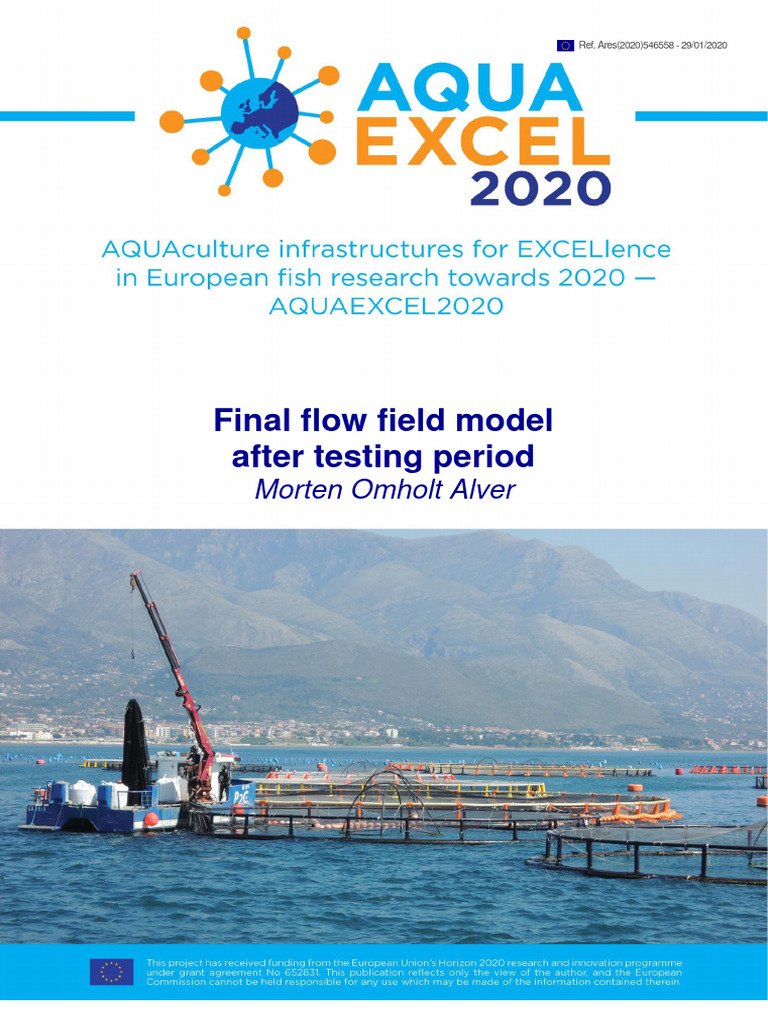 D5.8 Final Flow Field Model After Testing Period | PDF | Tide | Fluid ...