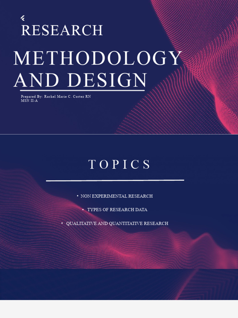 Research Methodology and Design Chapter 8 Part Ii Rachel Marie Cortez ...