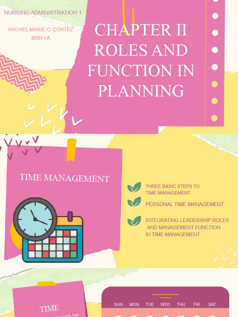 NSG Admin 1 TIME MANAGEMENT PRESENTATION | PDF