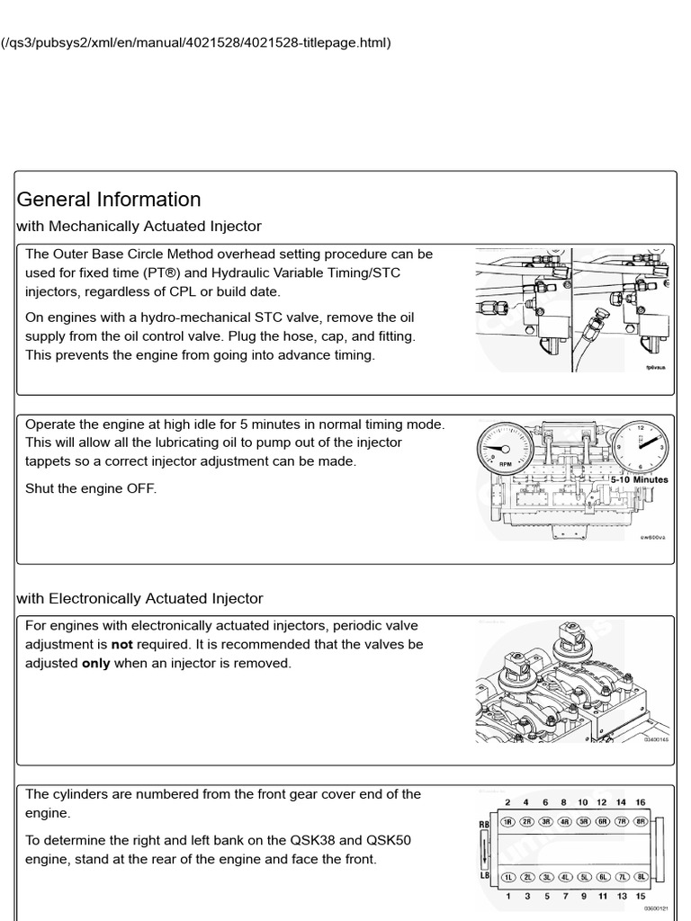 Kta50 Overhead Set | PDF | Fuel Injection | Manufactured Goods