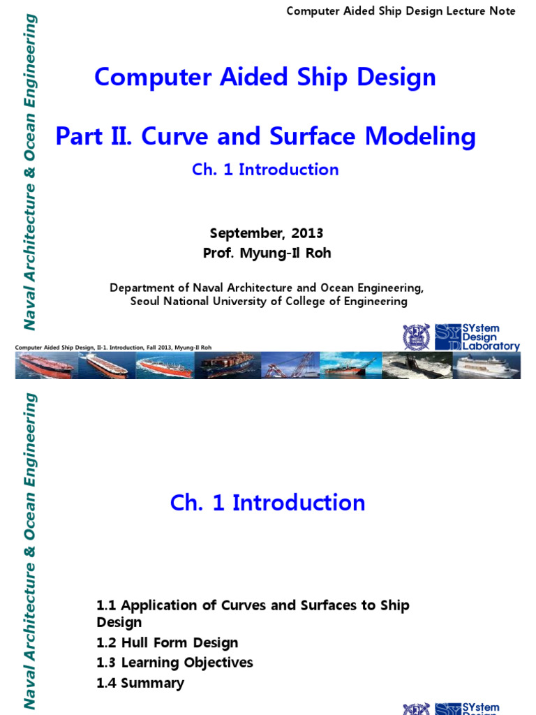 Computer Aided Ship Design | PDF | Buoyancy | Naval Architecture