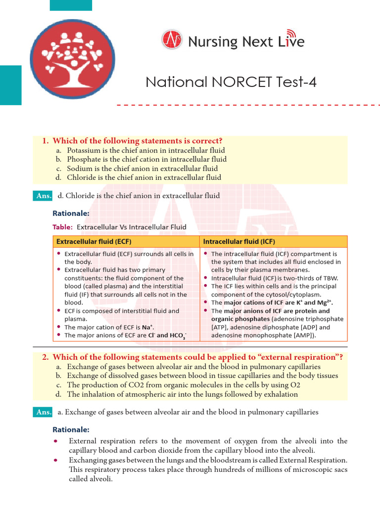 Norcet | PDF | White Blood Cell | Respiratory System