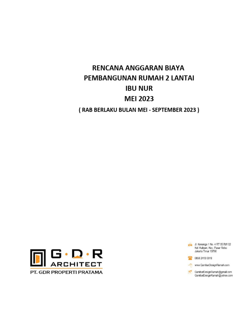 A Master Rab Januari 2024 | PDF