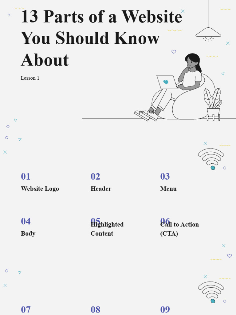 13 Parts of Website | PDF