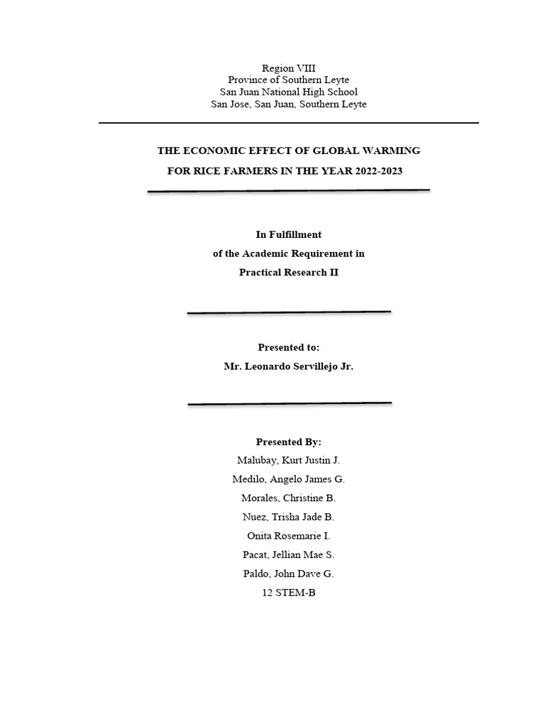 IC EFFECT OF GLOBAL WARMING - FINAL Najudd THANK YOUU LORD | Download ... IC EFFECT OF GLOBAL WARMING - FINAL Najudd THANK YOUU LORD | Download ...