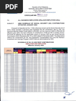 New SSS Contribution Table 2025 | PDF | Social Security (United States ...