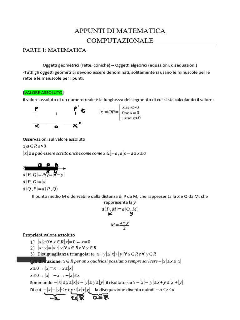 Matematica Computazionale | PDF
