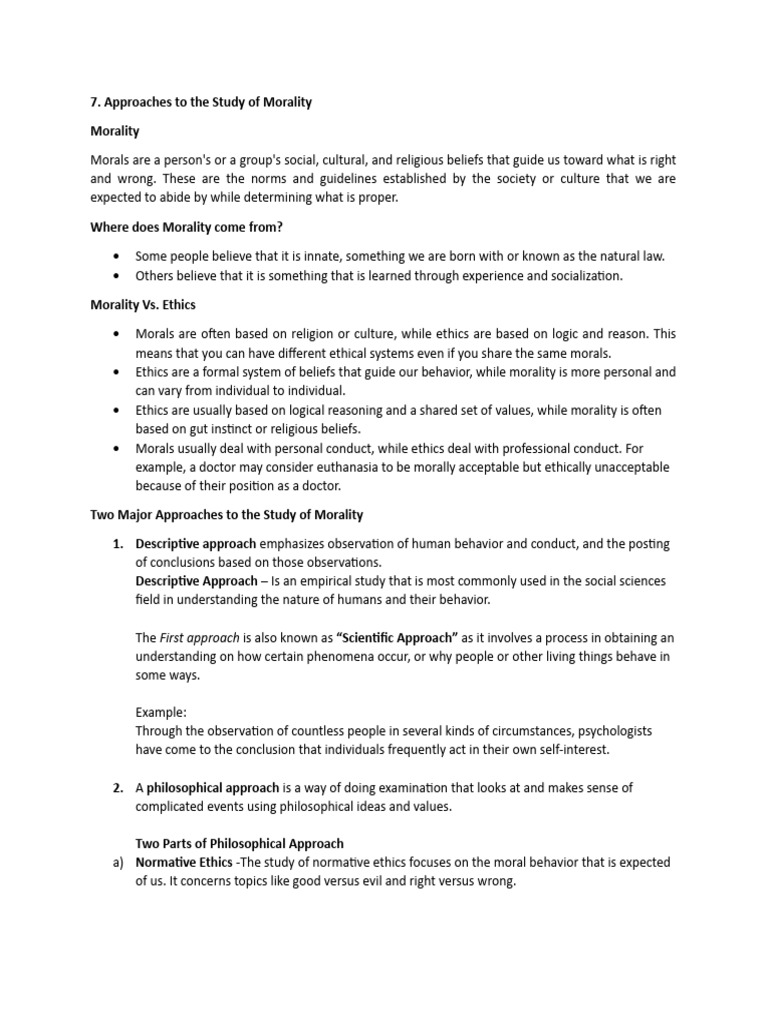 789-ETHICS | PDF | Morality | Conscience