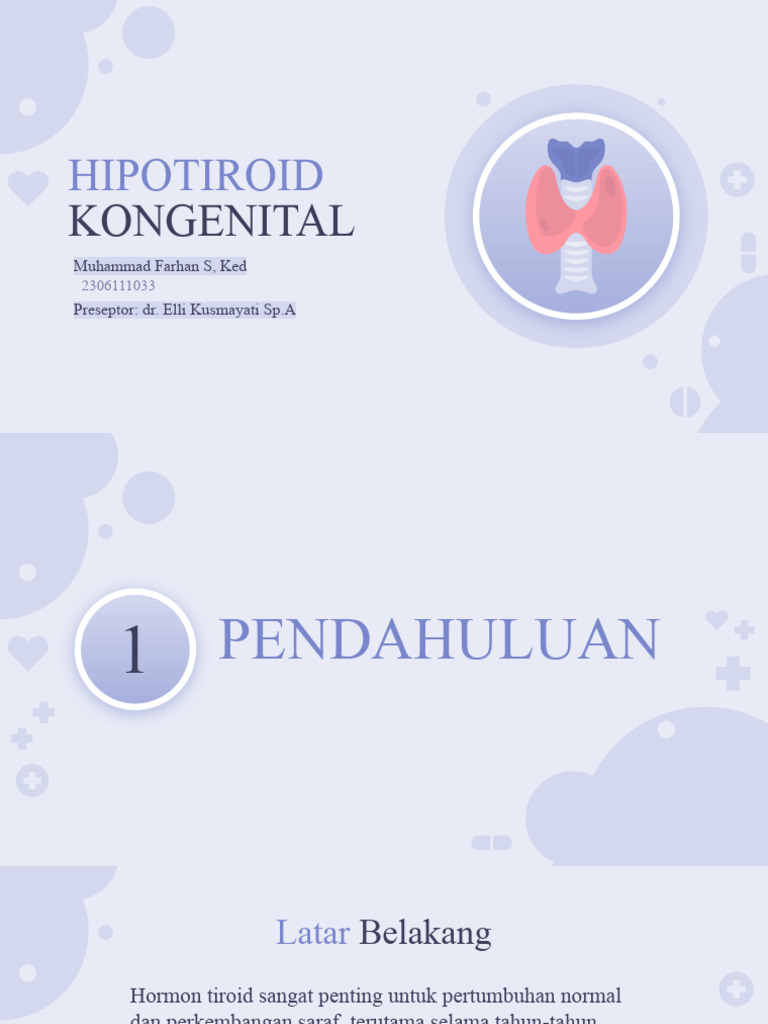Hipotiroid Kongenital Refrat | PDF