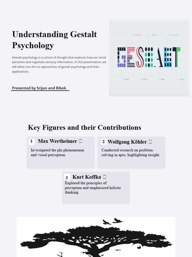 Understanding Gestalt Psychology | PDF | Metaphysics Of Mind | Human Communication